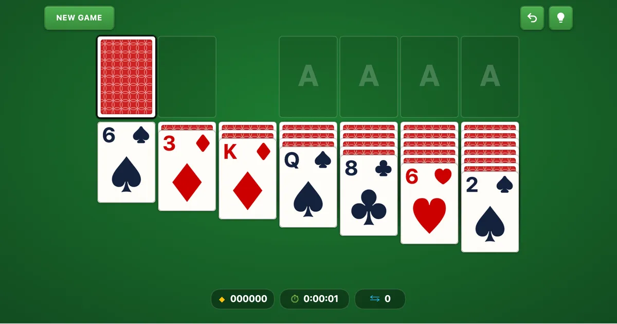 Klondike Solitaire Turn 3 — The Classic Hard Draw 3 Challenge
